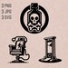 Torture SVG Designs, Poison Logo, Electric Chair Vector, Skull PNG ...