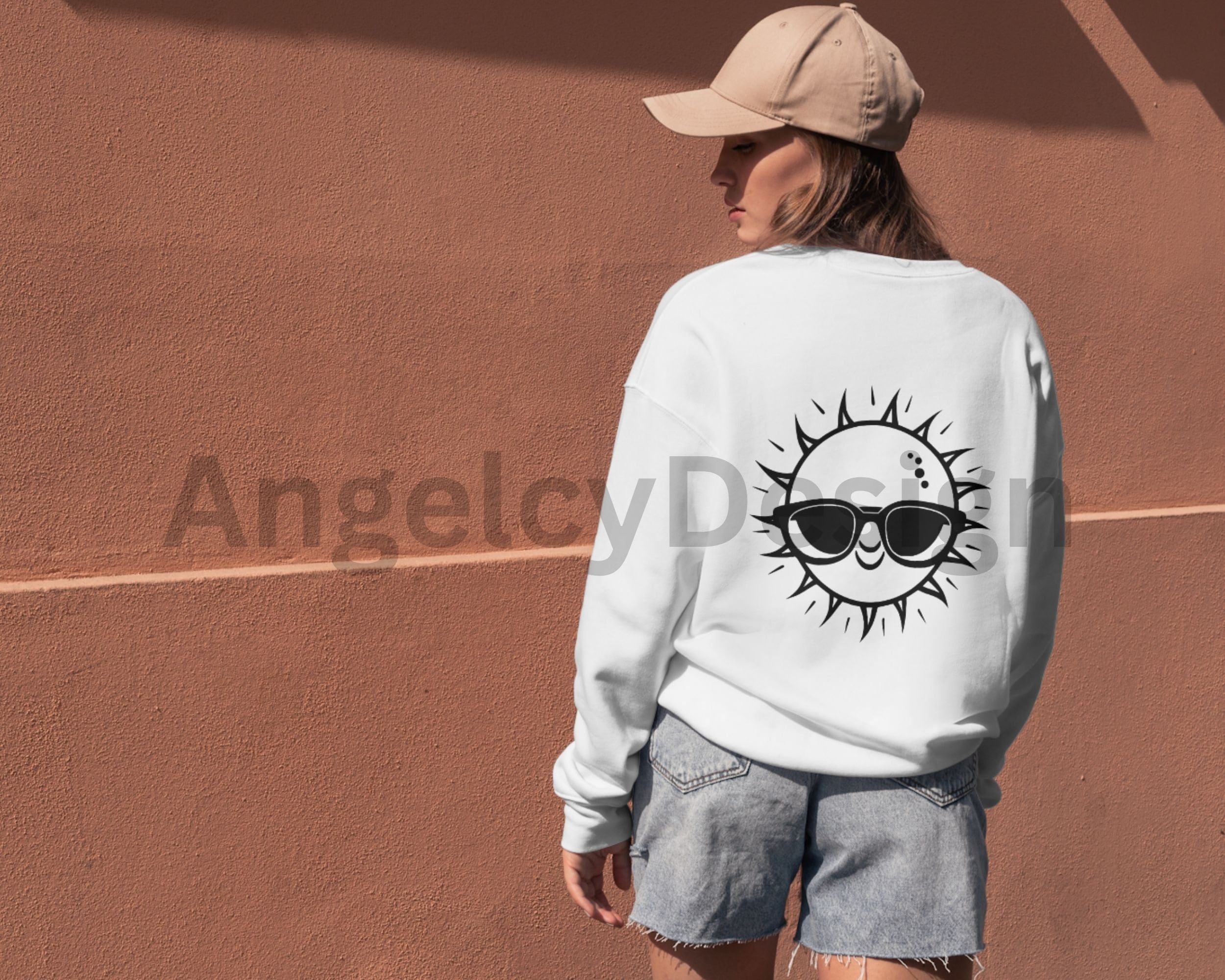 Sun Face SVG Designs, Sun Logo, Stars Vector, Space PNG, Sun Cartoon ...