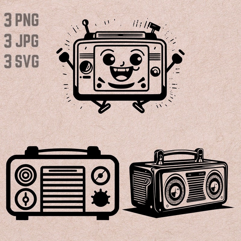 Radio Tower Svg - Etsy