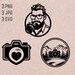 Photographer SVG Designs, Photographer Logo, Camera Vector, Photography ...