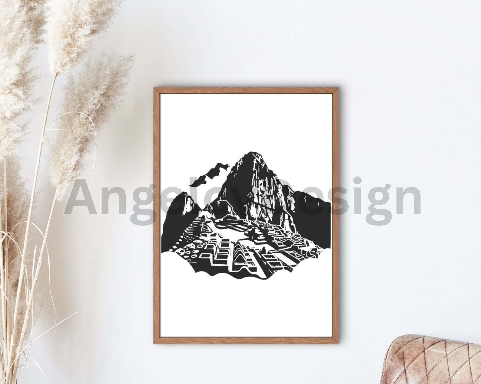Machu Picchu SVG Designs, Machu Picchu Logo, Peru Vector, Travel Png ...