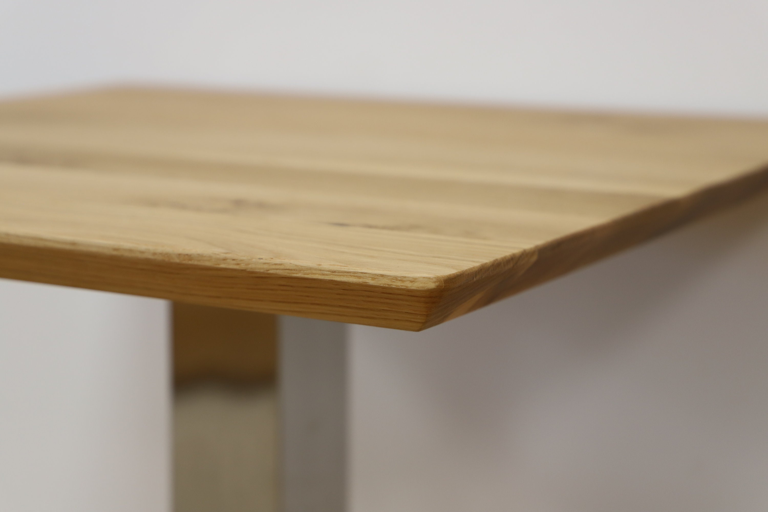 Handmade Solid Wood Oak Tabletop 750mm X 750mm X 38mm / Restaurant ...