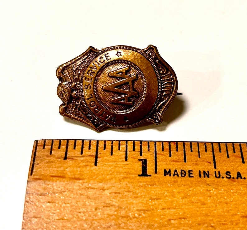 Patrol Service Crossing Guard 1970s Vintage Pin - Etsy
