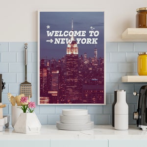 Taylor Swift Welcome to New York Printable Wall Art New York - Etsy