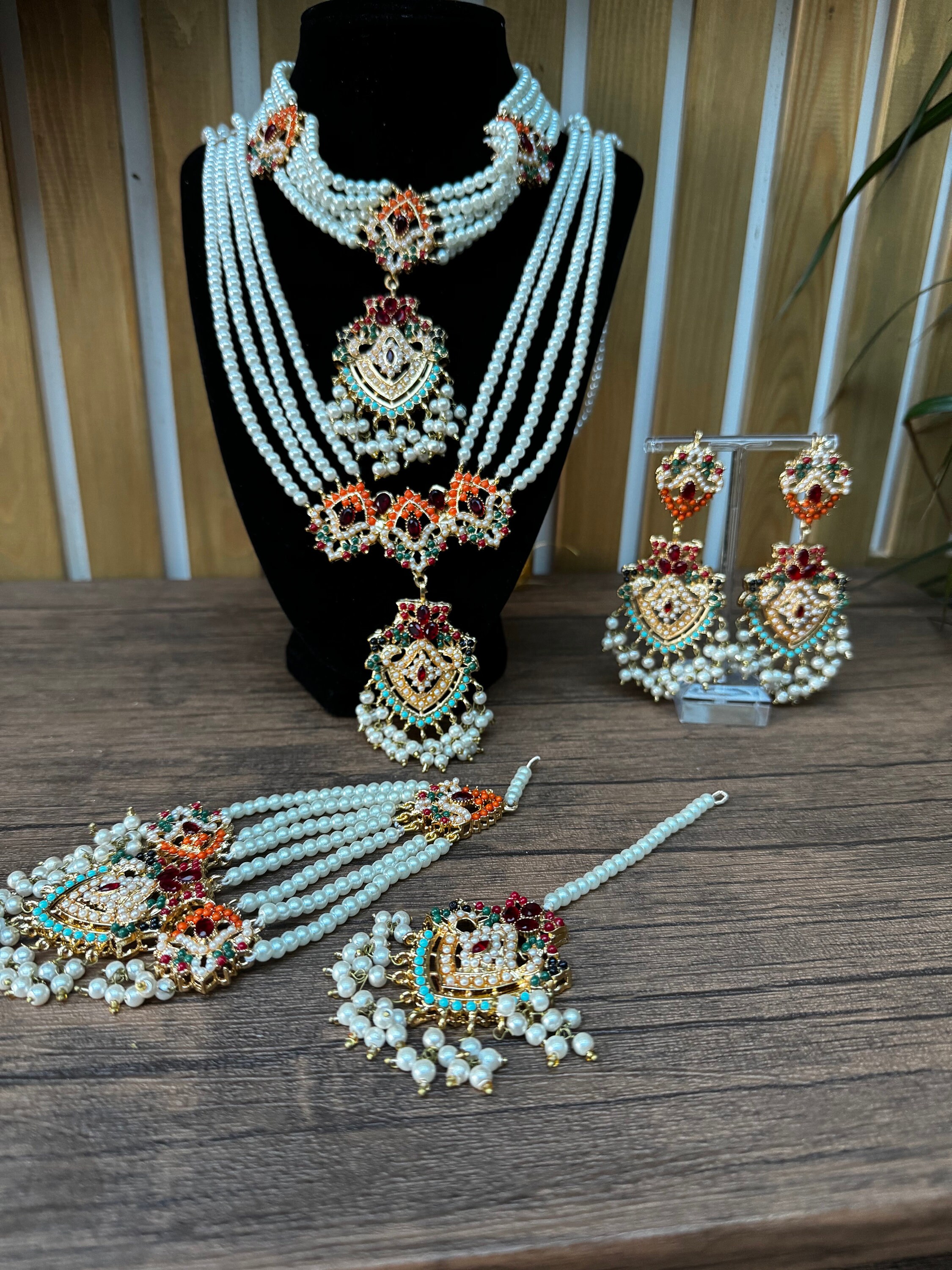 Ruby Mala Set Red Stone - Etsy