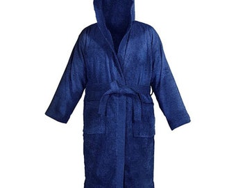 Bath Robe 100% Egyptian Cotton Terry Towelling Robe Gown Luxury and ...