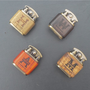 Custom Wood Lighter Engraved Personalized Name Cigarette Lighter ...