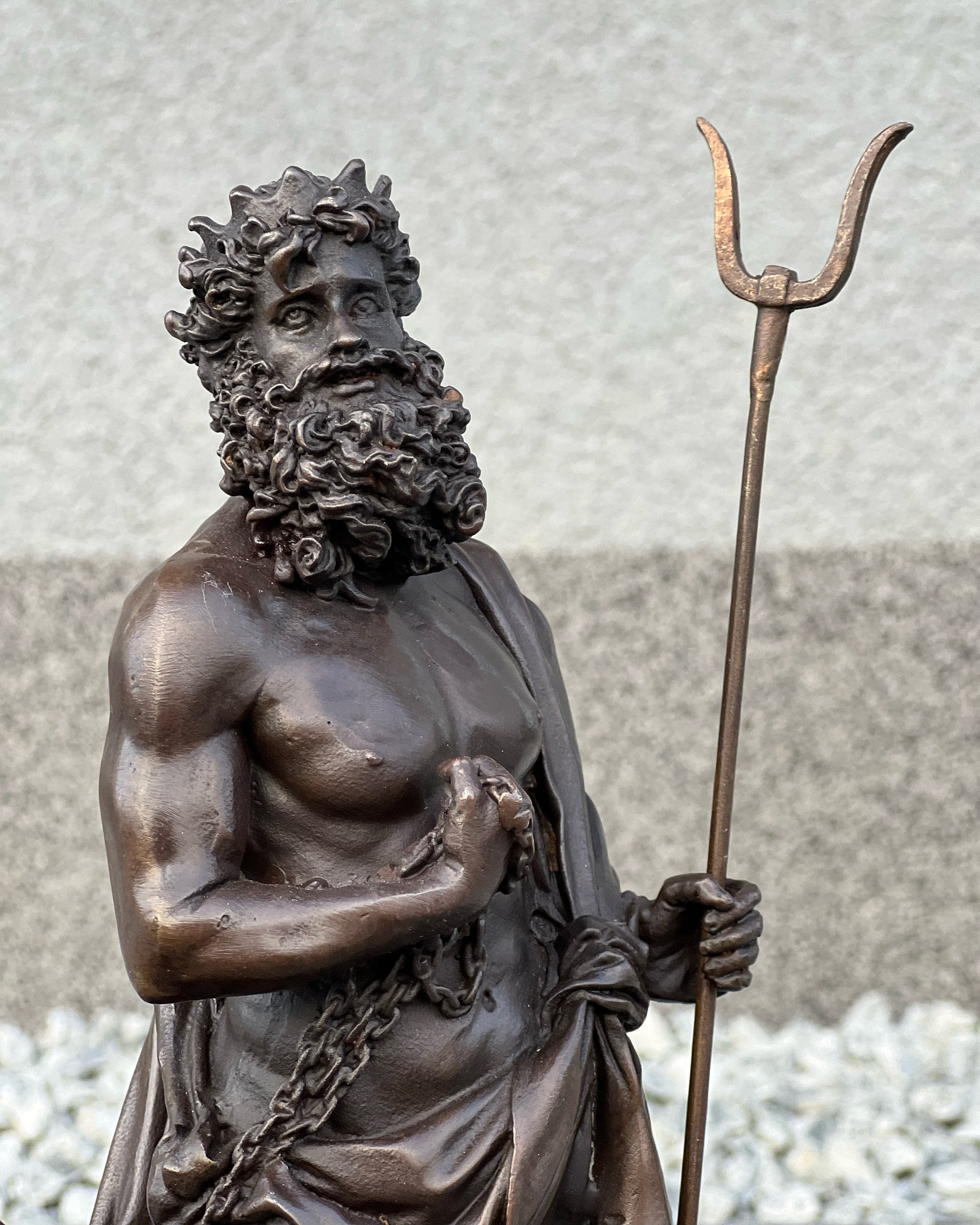 Bronze Statue of Hades and Cerberus Greek Mythology Decoration - Etsy