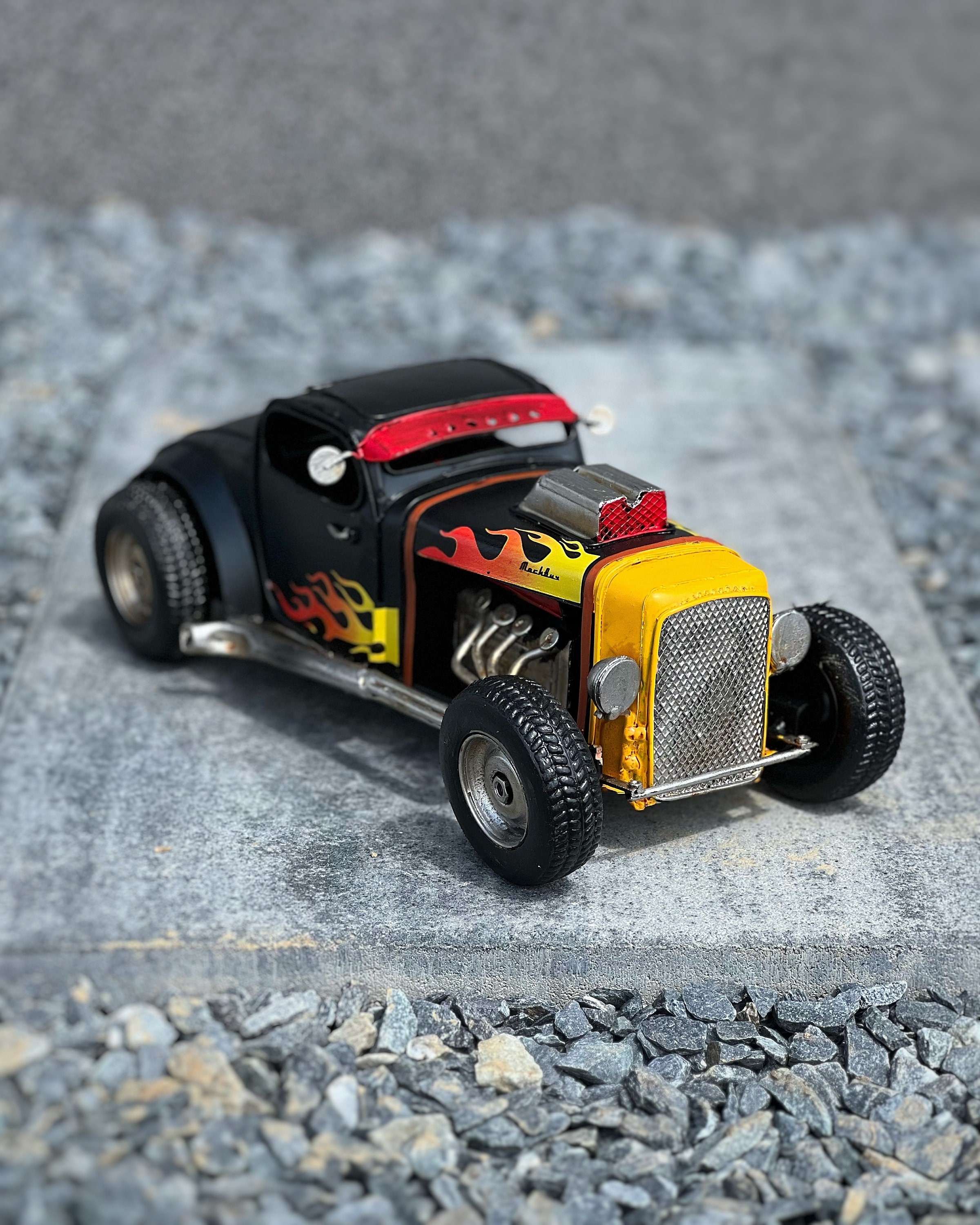 Handmade Tin Metal Model Old Retro Car Hot Rod Decoration Gift Idea - Etsy