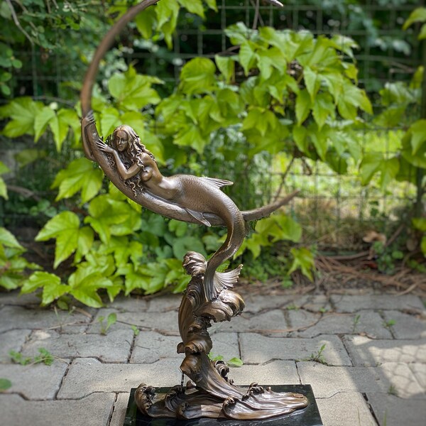 Modern Mermaid Art - Etsy