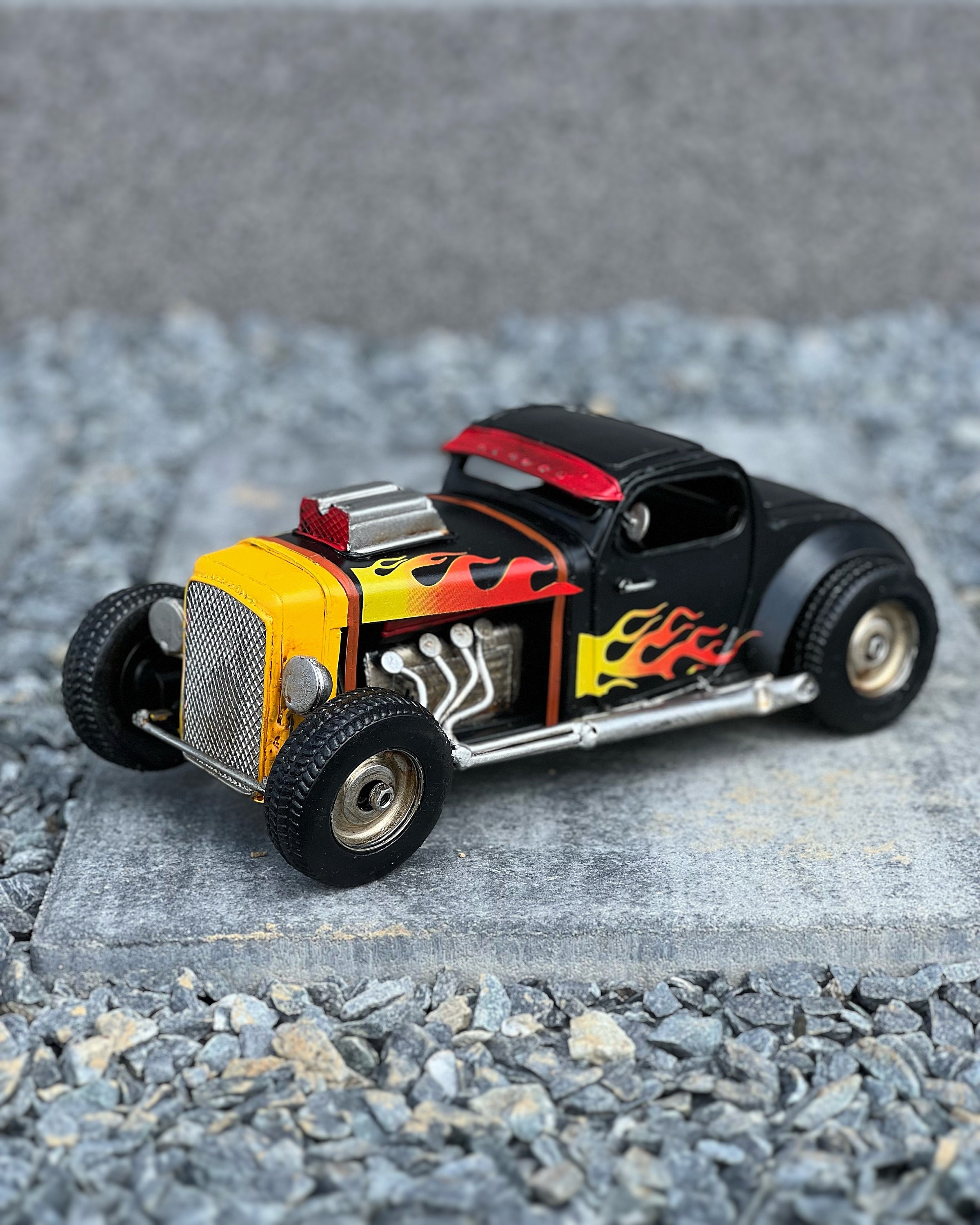 Handmade Tin Metal Model Old Retro Car Hot Rod Decoration Gift Idea - Etsy