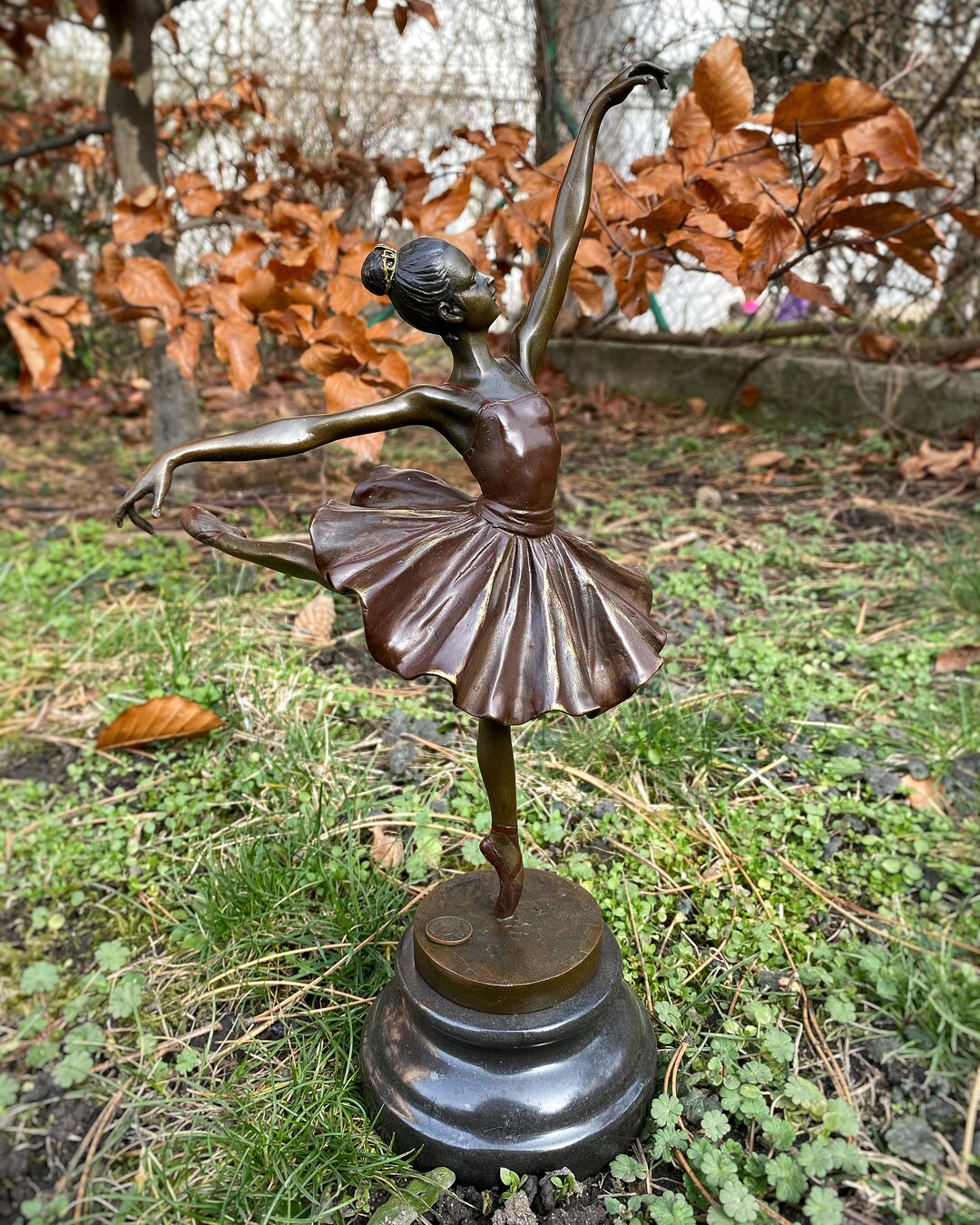Bronze Statue of Ballerina Ballet Sculpture Decoration Gift Idea - Etsy