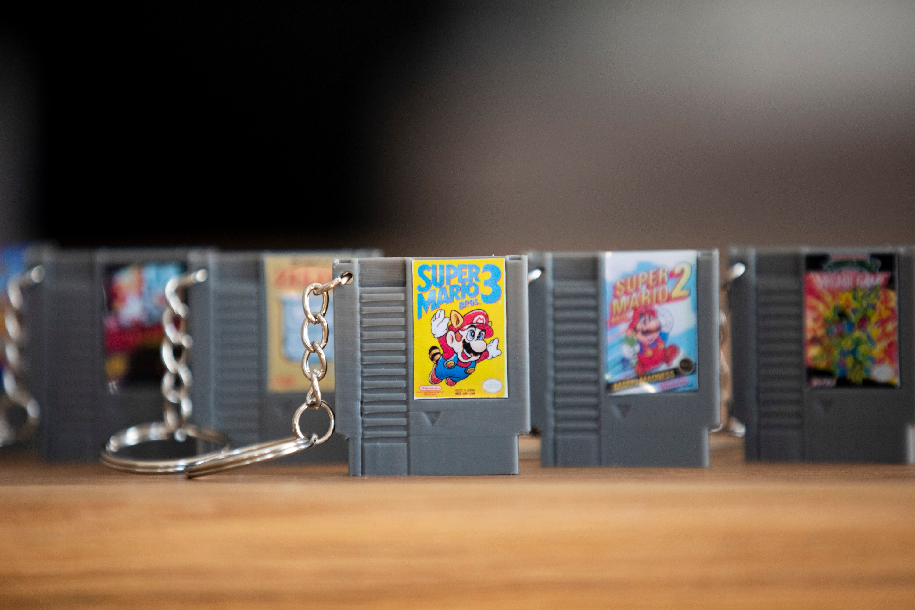 NES Cartridge Keychains / Classic Nintendo / Retro Gaming - Etsy