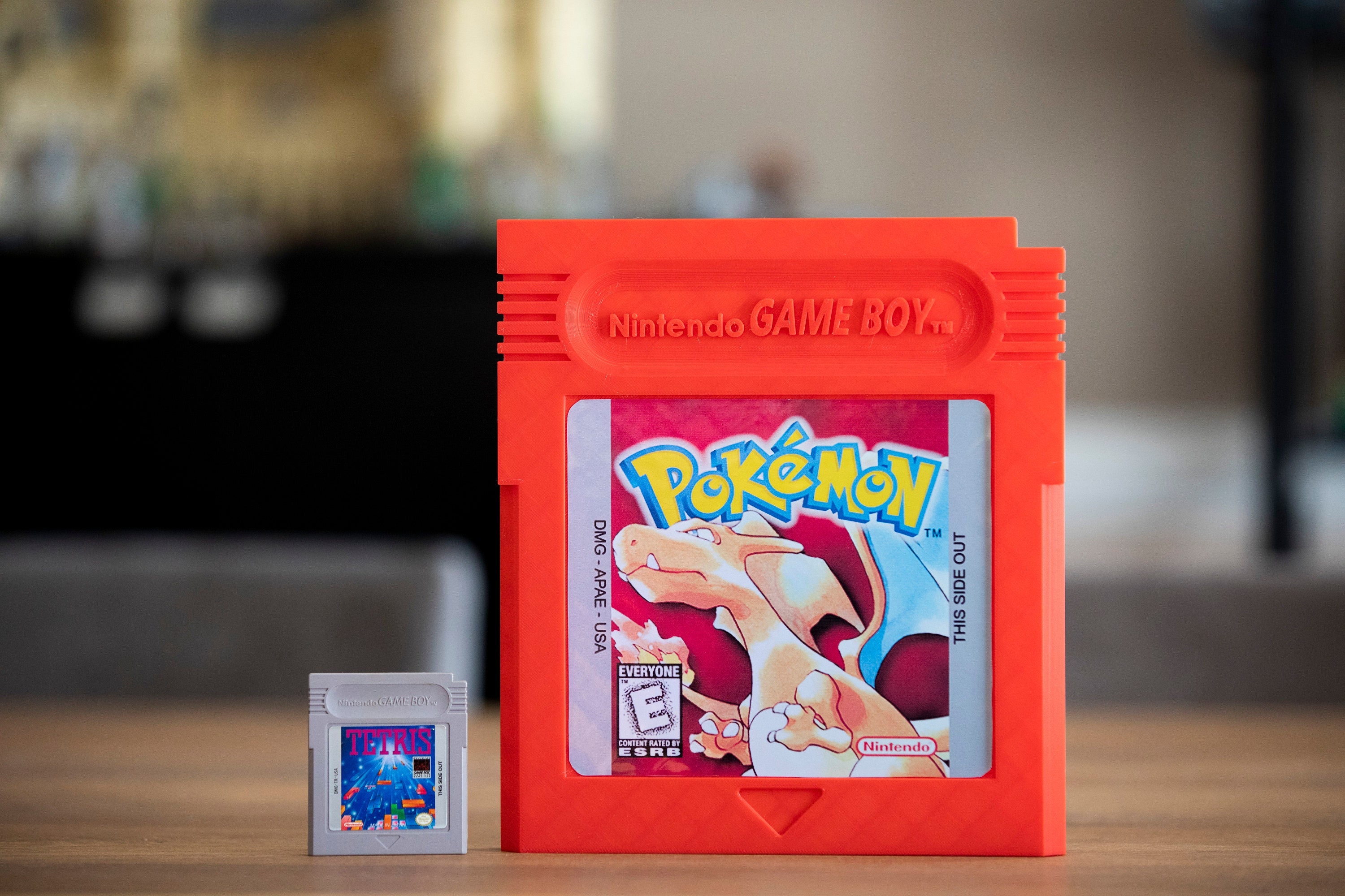 Giant Gameboy Game Cartridge / Wall Hanger / Wall Art / Pokemon / Retro ...