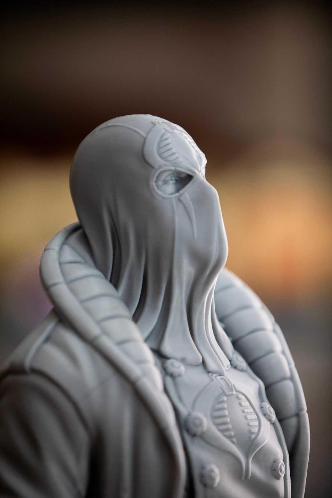 Cobra Commander Bust / Statue / 3D Printed / G.I. Joe / Hooded ...