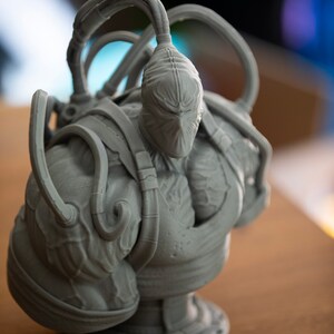 Bane Bust / Statue / Batman / Villain / 3d Printed - Etsy