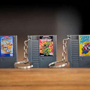 NES Cartridge Keychains / Classic Nintendo / Retro Gaming - Etsy
