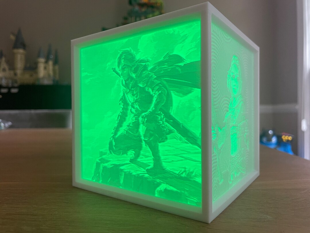 Zelda Tears of the Kingdom / Lithophane Lightbox / High Quality / 4 ...