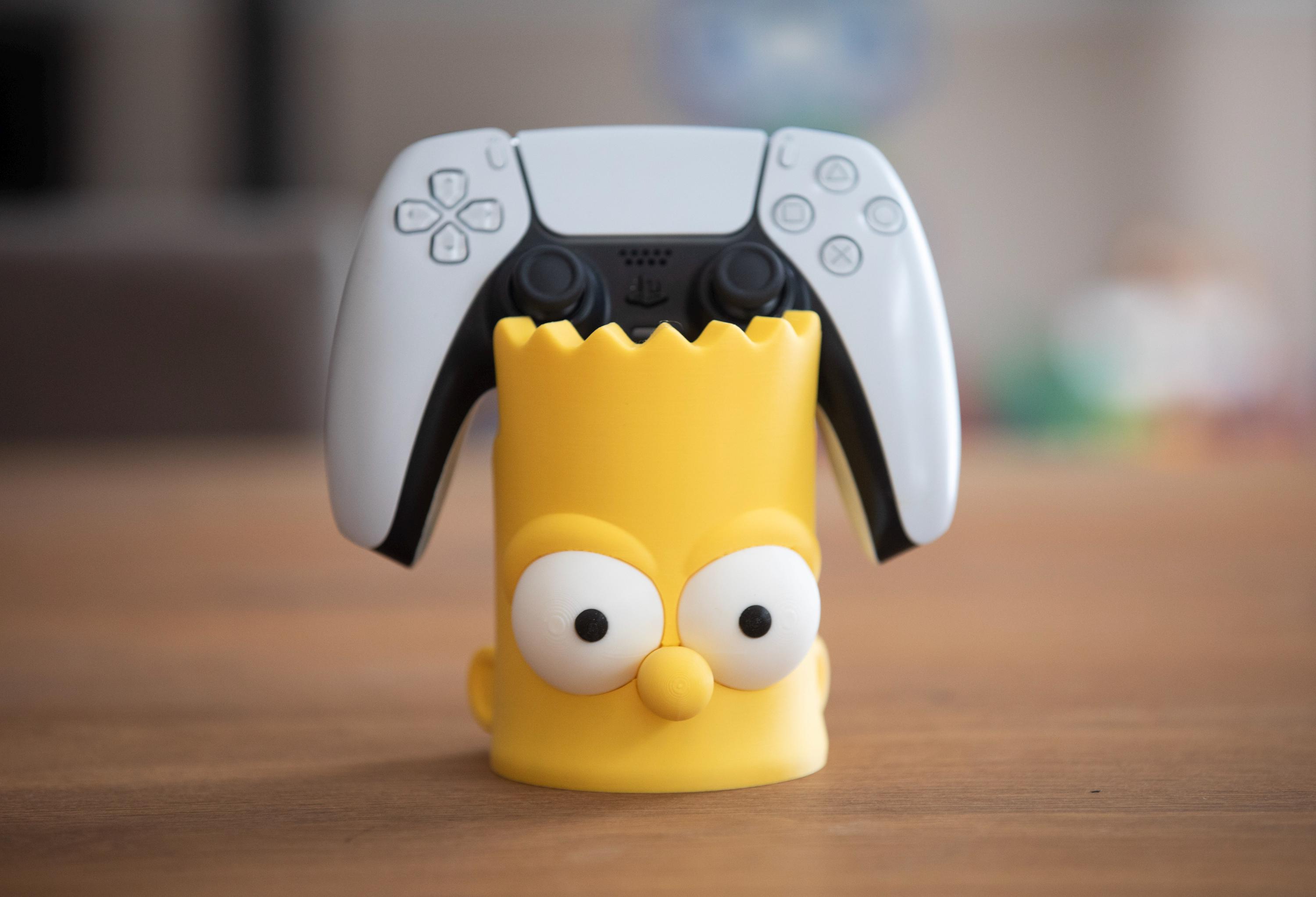 Bart Simpson Control Holder / the Simpsons / Video Game Gift / Xbox ...