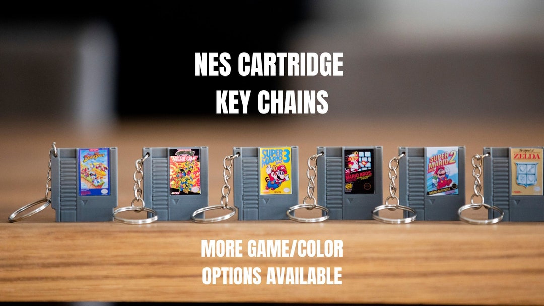 NES Cartridge Keychains / Classic Nintendo / Retro Gaming - Etsy