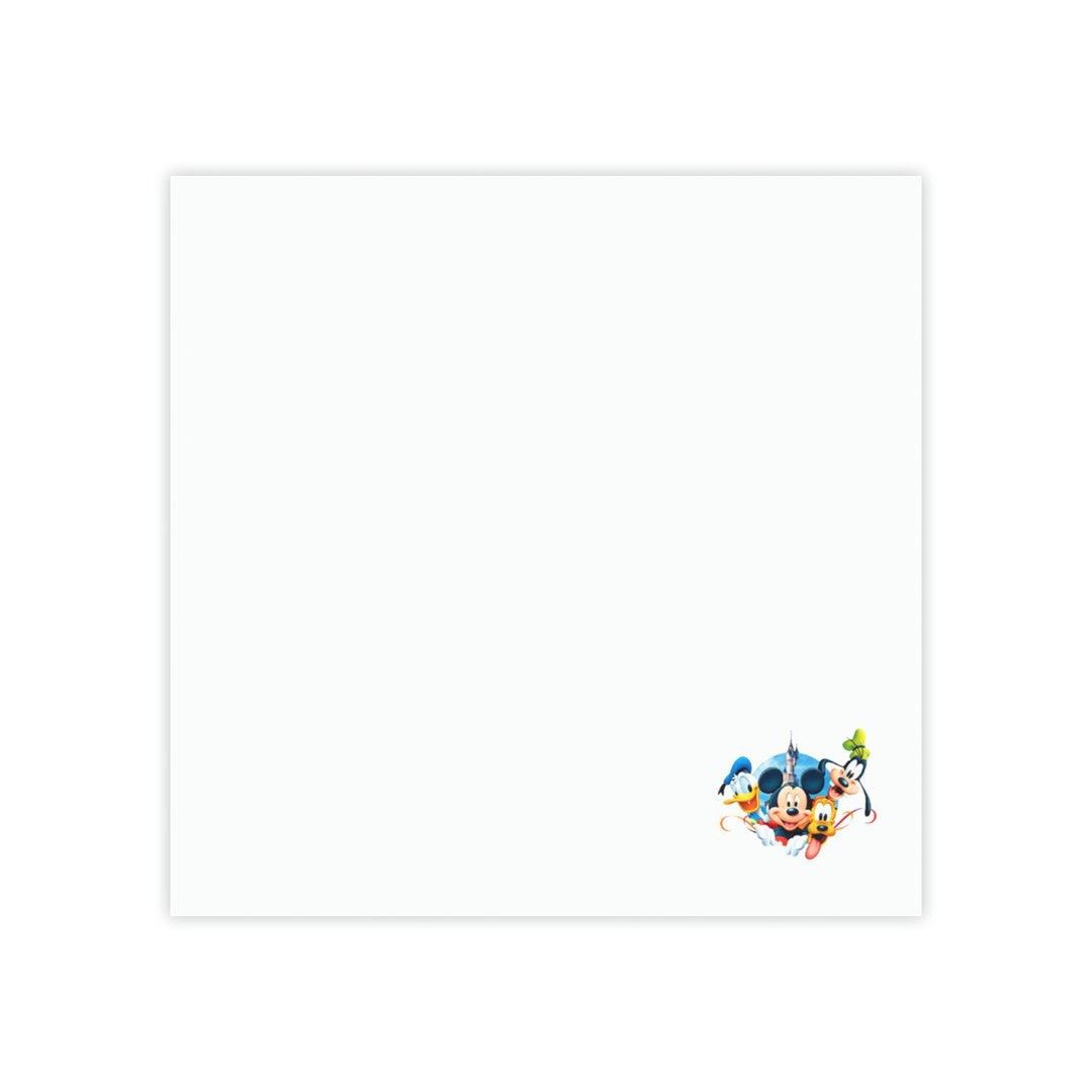 Disney Mickey Mouse & Friends Post-it® Note Pads - Etsy