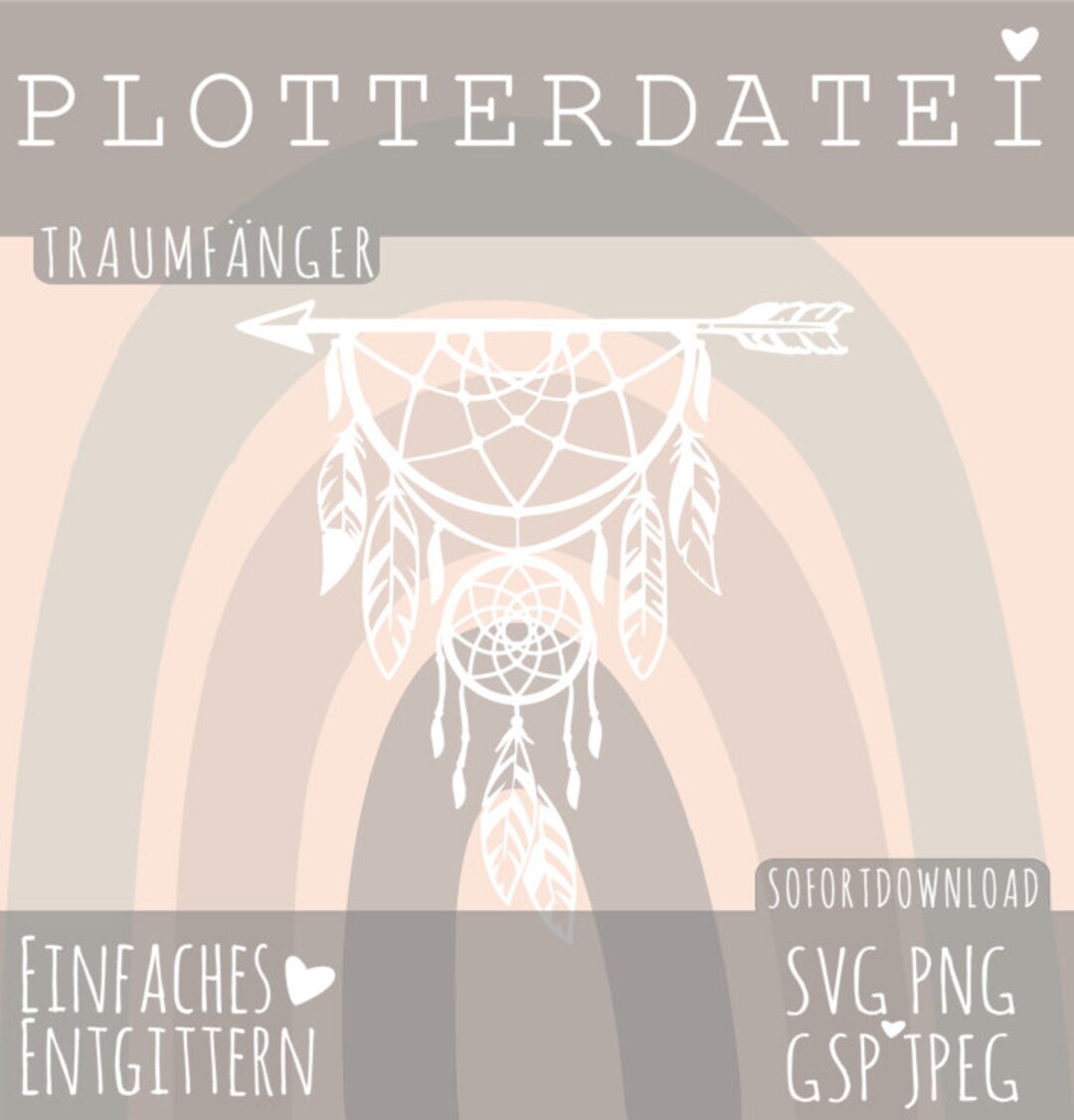 Boho Dreamcatcher Plotter File, Boho Plotter File, Dreamcatcher Svg Boho SVG, Digital Plotter ...