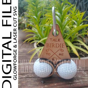 Golf Ball Holder Layered Laser Cut SVG, Digital File, Glowforge Laser ...