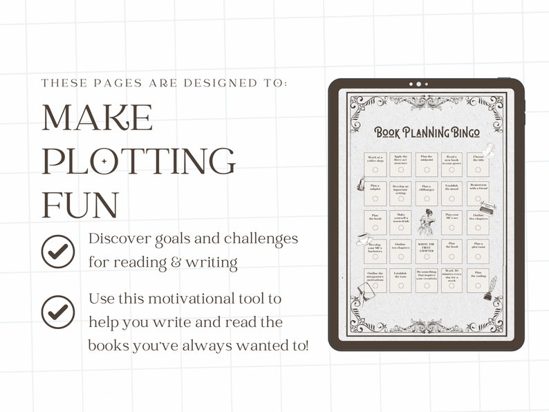 Dark Academia Book Bingo Bundle | Reading Challenge | Book Challenge ...