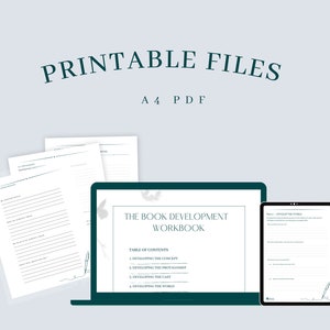 Story Development Workbook | Book Writing Planner | Novel Planner ...