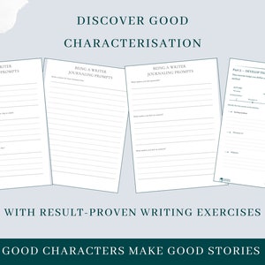 Story Development Workbook | Book Writing Planner | Novel Planner ...