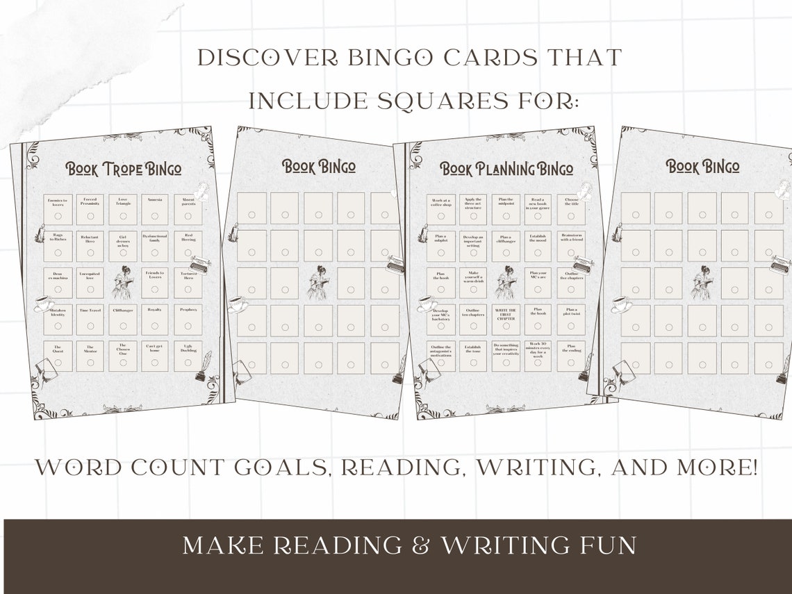 Dark Academia Book Bingo Bundle | Reading Challenge | Book Challenge ...