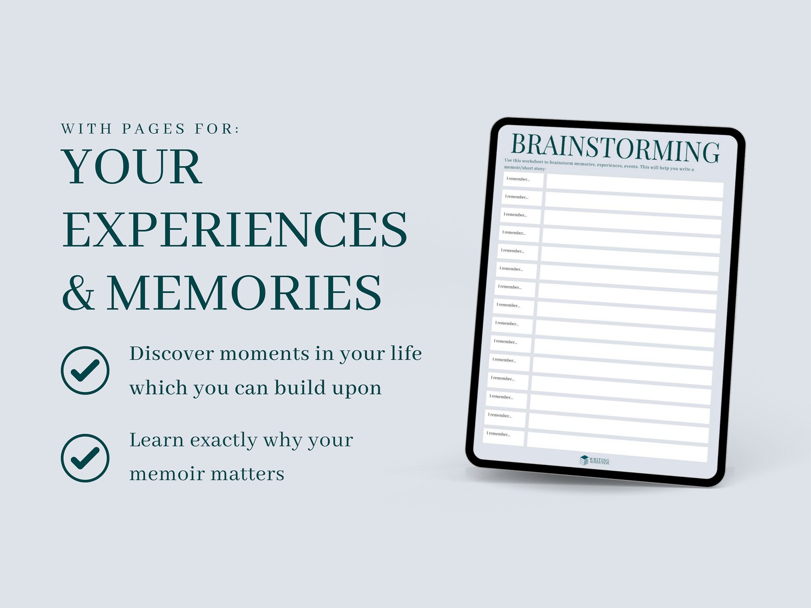 Nonfiction Writing Bundle | Nonfiction Book Guide | Memoir Writing ...