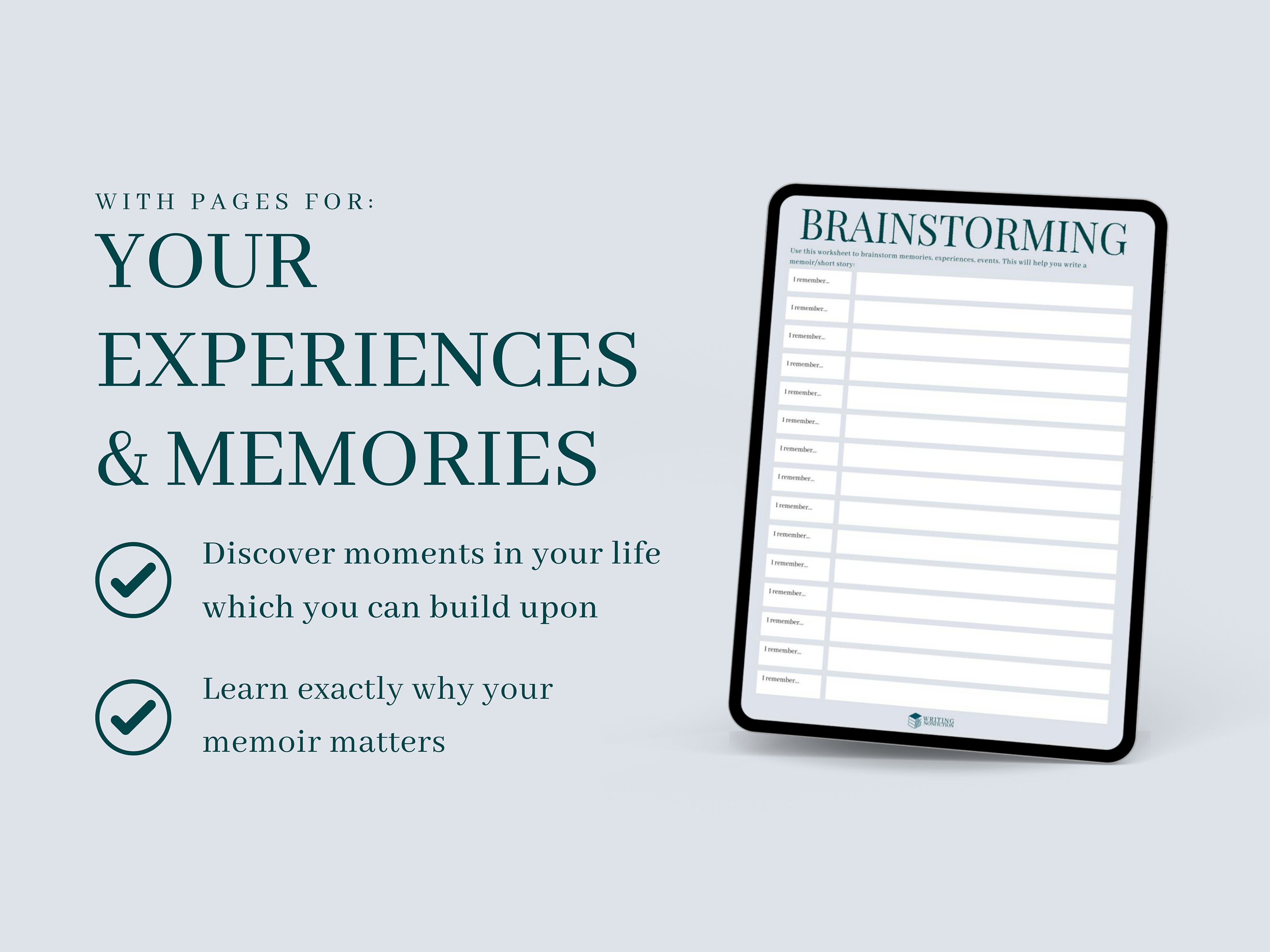 Nonfiction Writing Bundle | Nonfiction Book Guide | Memoir Writing ...