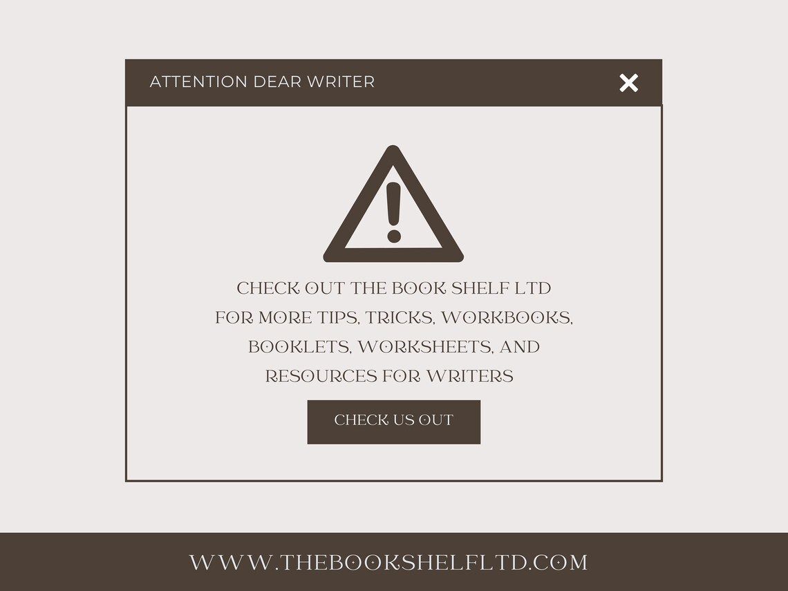 Dark Academia Planning Your Fiction Book | Book Writing Planner | Novel ...