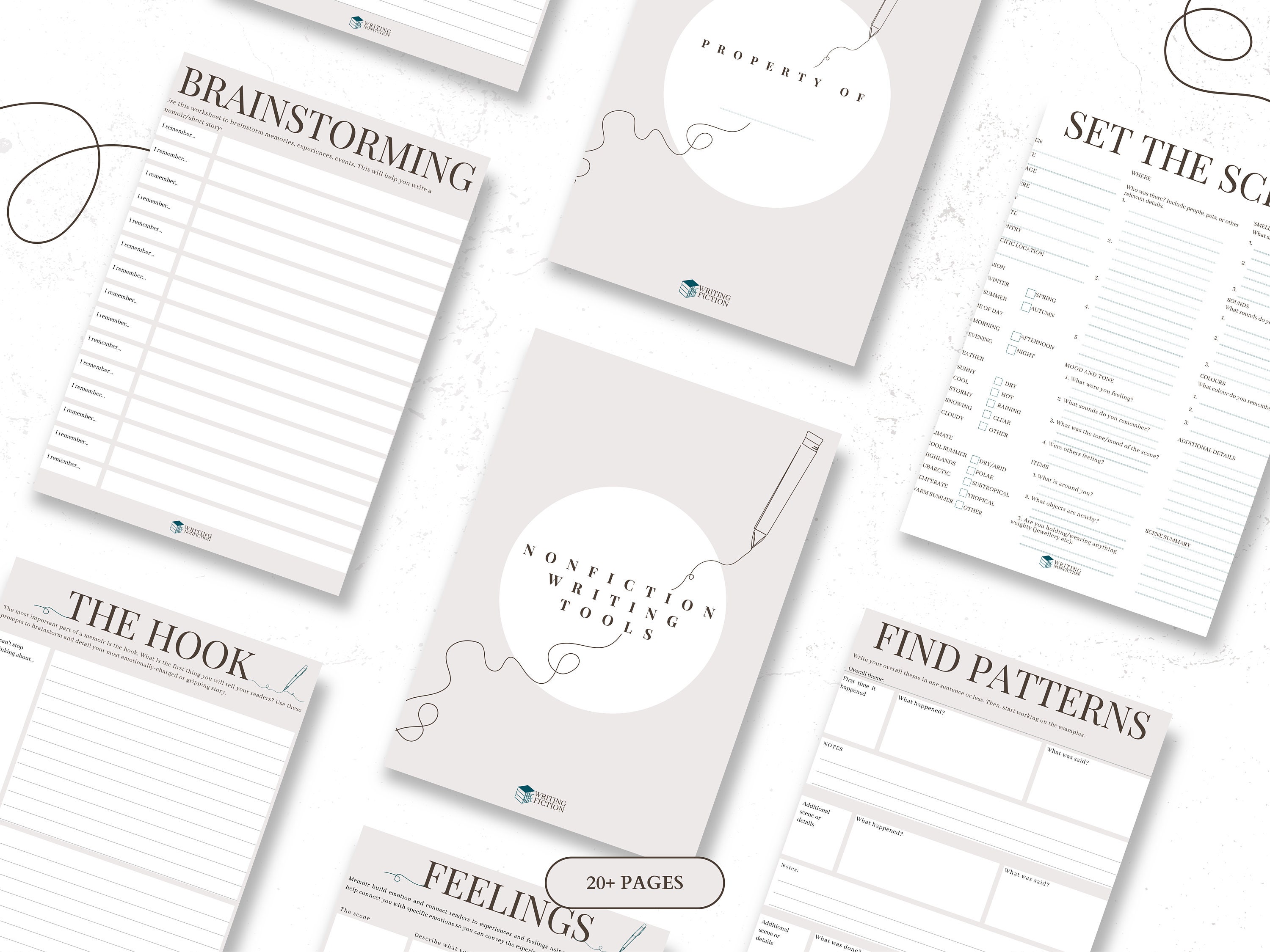 Dark Academia Nonfiction Writing Tools | Nonfiction Book Tools ...