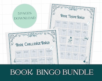 Dark Academia Book Bingo Bundle | Reading Challenge | Book Challenge ...