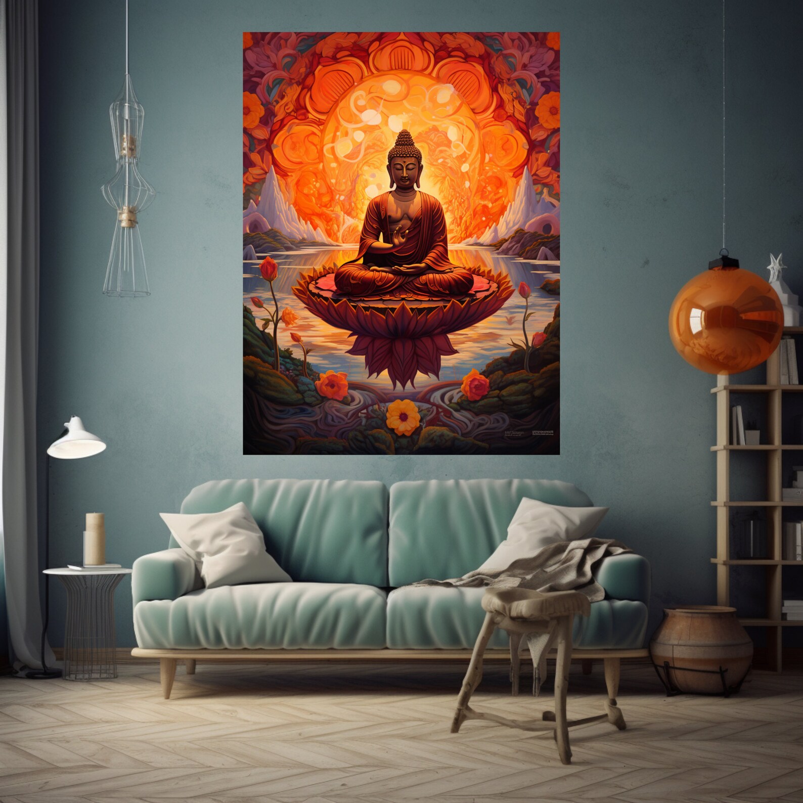 Buddha Print|buddha Poster |buddha Wall Art|buddha Digital Download ...