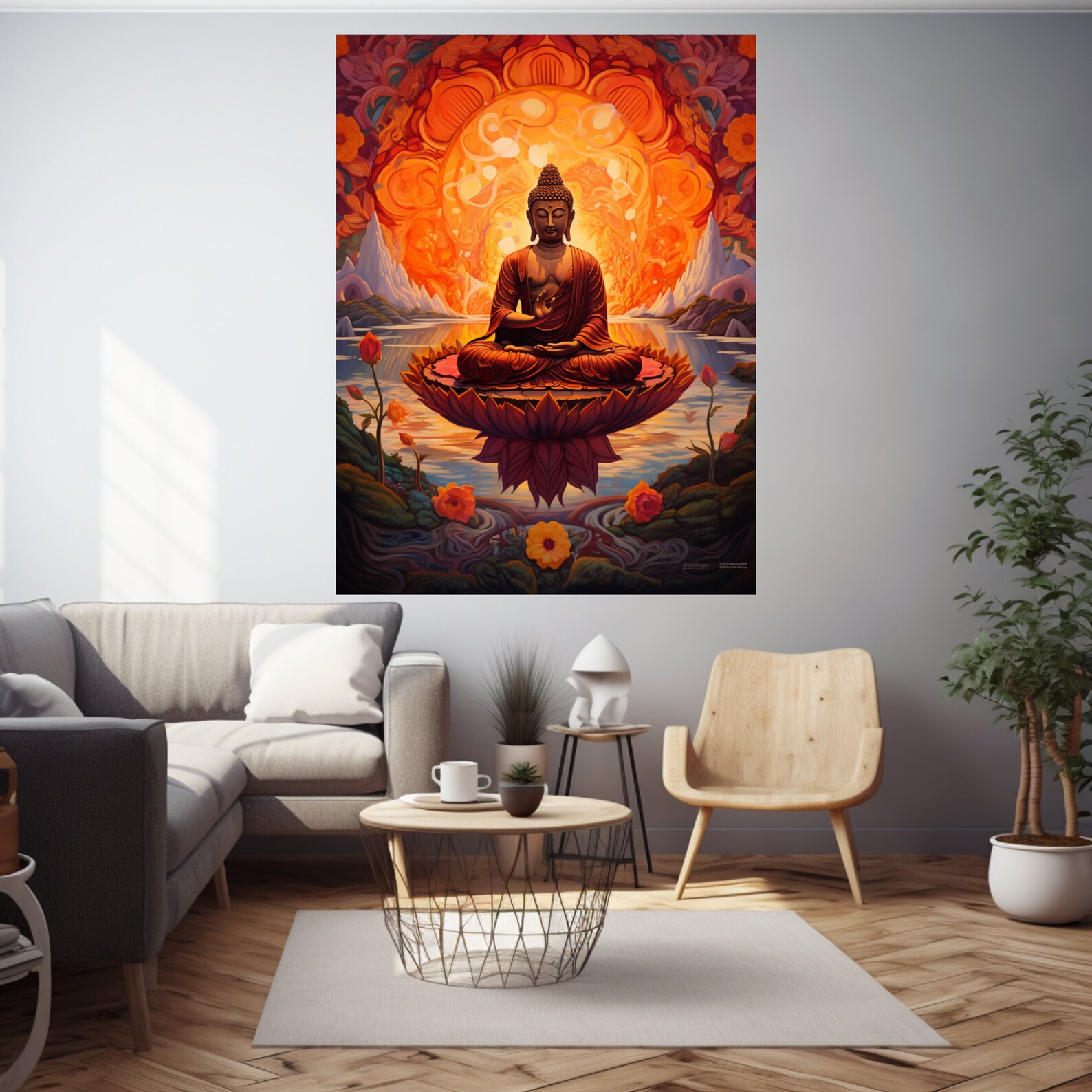 Buddha Print|buddha Poster |buddha Wall Art|buddha Digital Download ...