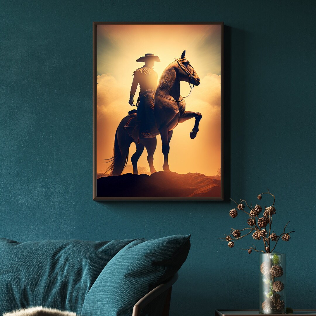 Cowboy & Western Print | Printable Wall Art | Cowboys Poster | Cowboy ...