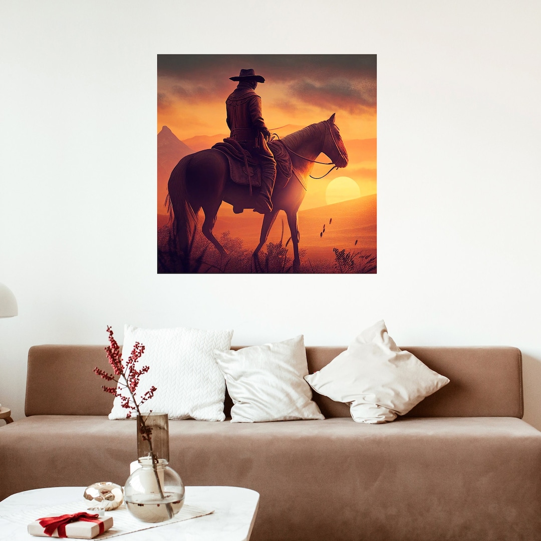 Cowboy & Western Print | Printable Wall Art | Cowboys Poster | Cowboy ...