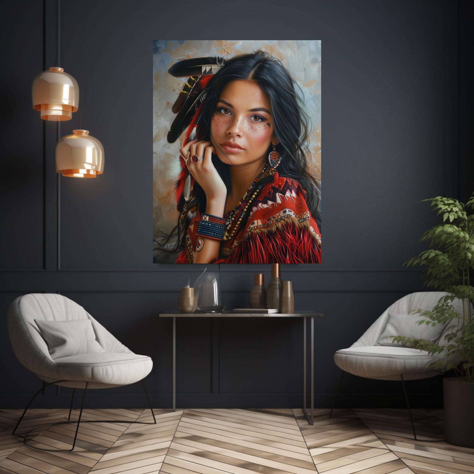 Native American Print | Printable Wall Art | Native Woman Wall Art ...