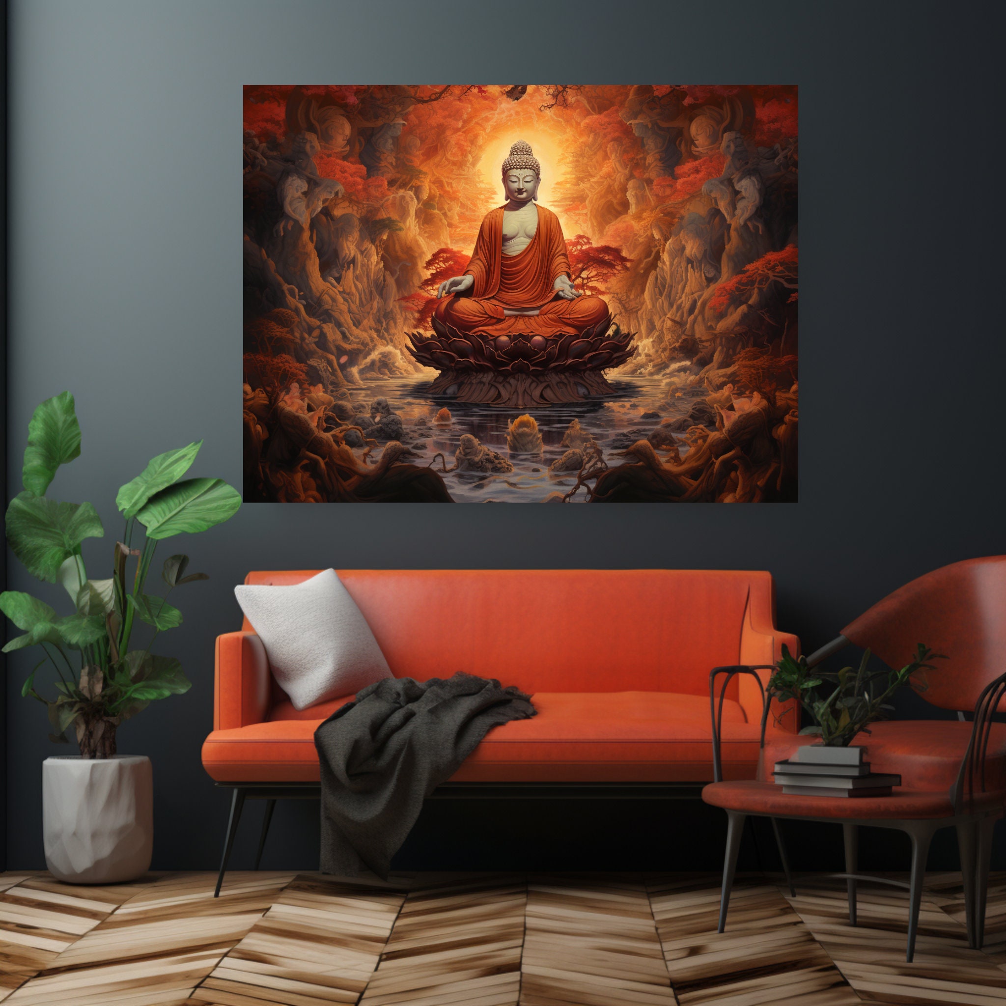 Buddha Print|buddha Poster |buddha Wall Art|buddha Digital Download ...