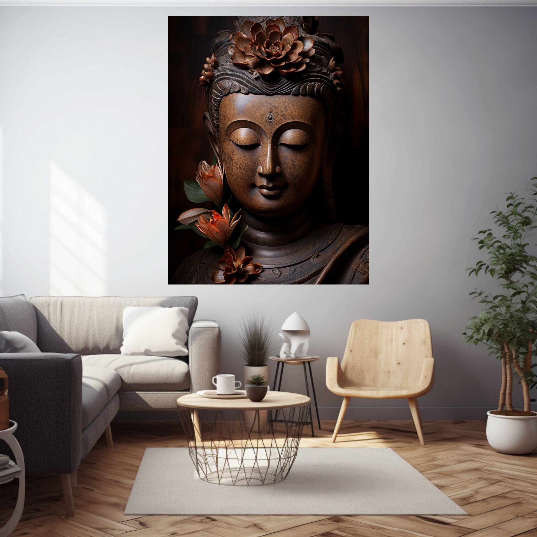 Buddha Print|buddha Poster |buddha Wall Art|buddha Digital Download ...