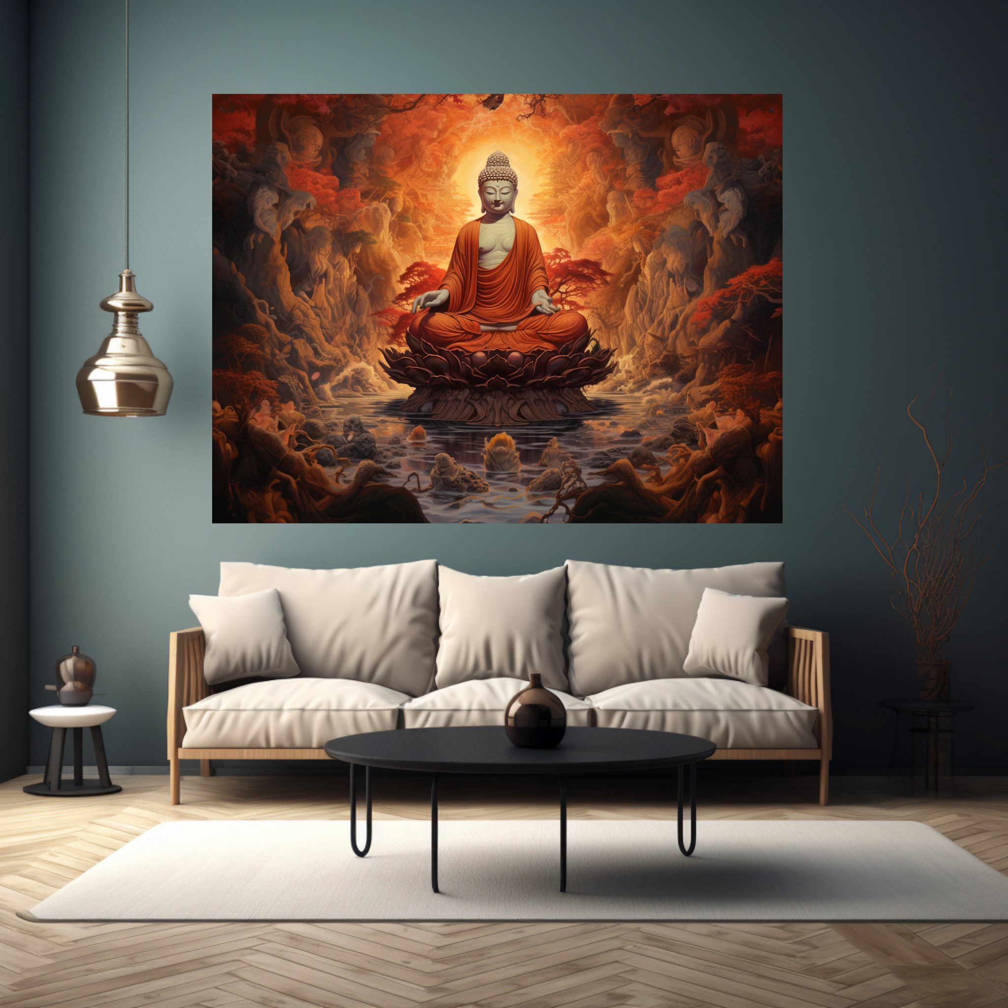 Buddha Print|buddha Poster |buddha Wall Art|buddha Digital Download ...