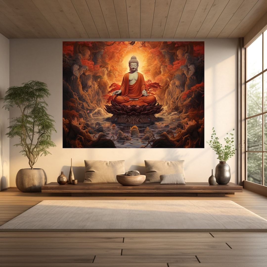 Buddha Print|buddha Poster |buddha Wall Art|buddha Digital Download ...
