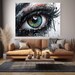 Close-up Eye Abstract Art Print |eye Poster|colorful Eye Wall Art| Eye ...