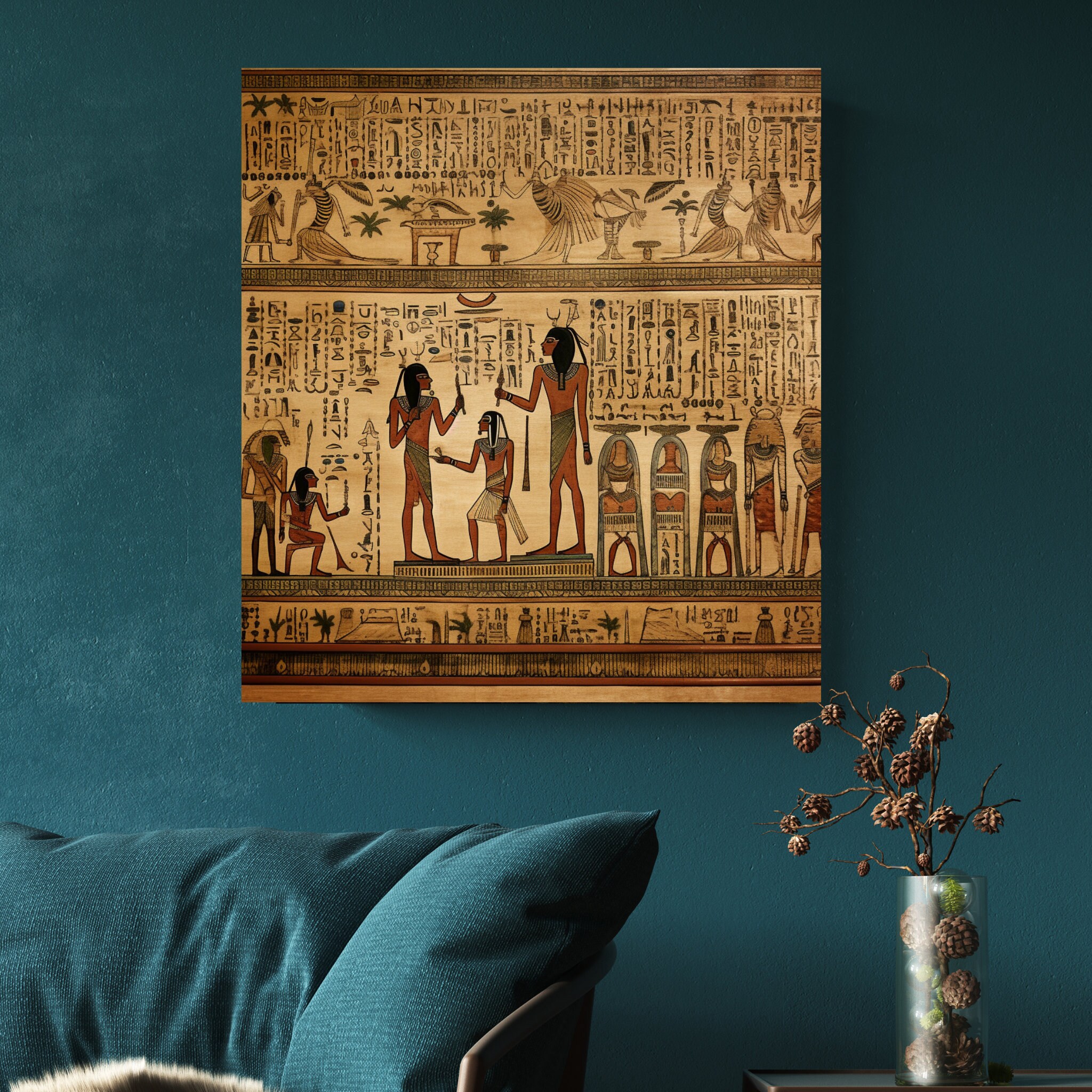 BUNDLE of 6 Ancient Egypt Papyrus | Egyptian History | Egypt Poster ...