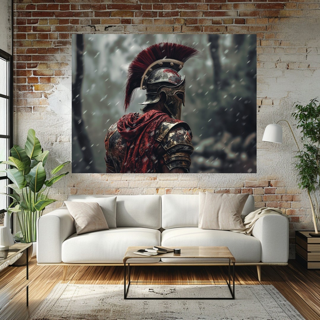 Spartan Warrior Abstract Art |spartan Poster | Spartan Warrior Wall Art ...