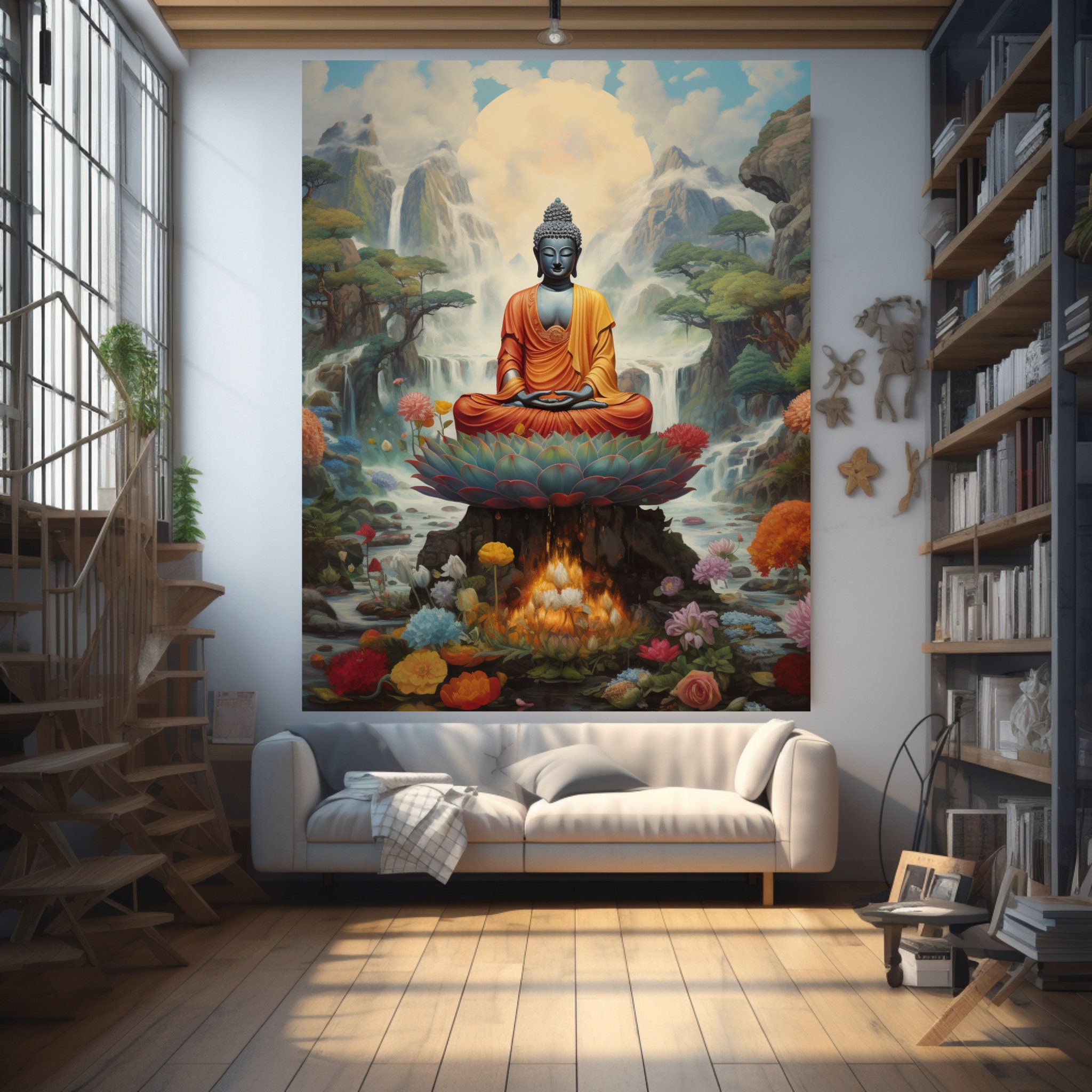 Buddha Print|buddha Poster |buddha Wall Art|buddha Digital Download ...