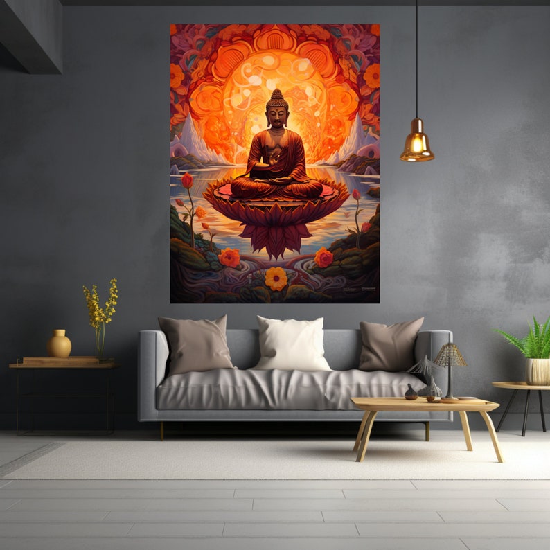 Buddha Print|buddha Poster |buddha Wall Art|buddha Digital Download ...